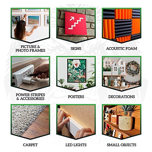 WickedGood Mounting Tape (3/4" x 120"), Double Sided Adhesive Tape, Heavy Duty Indoor & Outdoor Tape, Waterproof (Clear)
