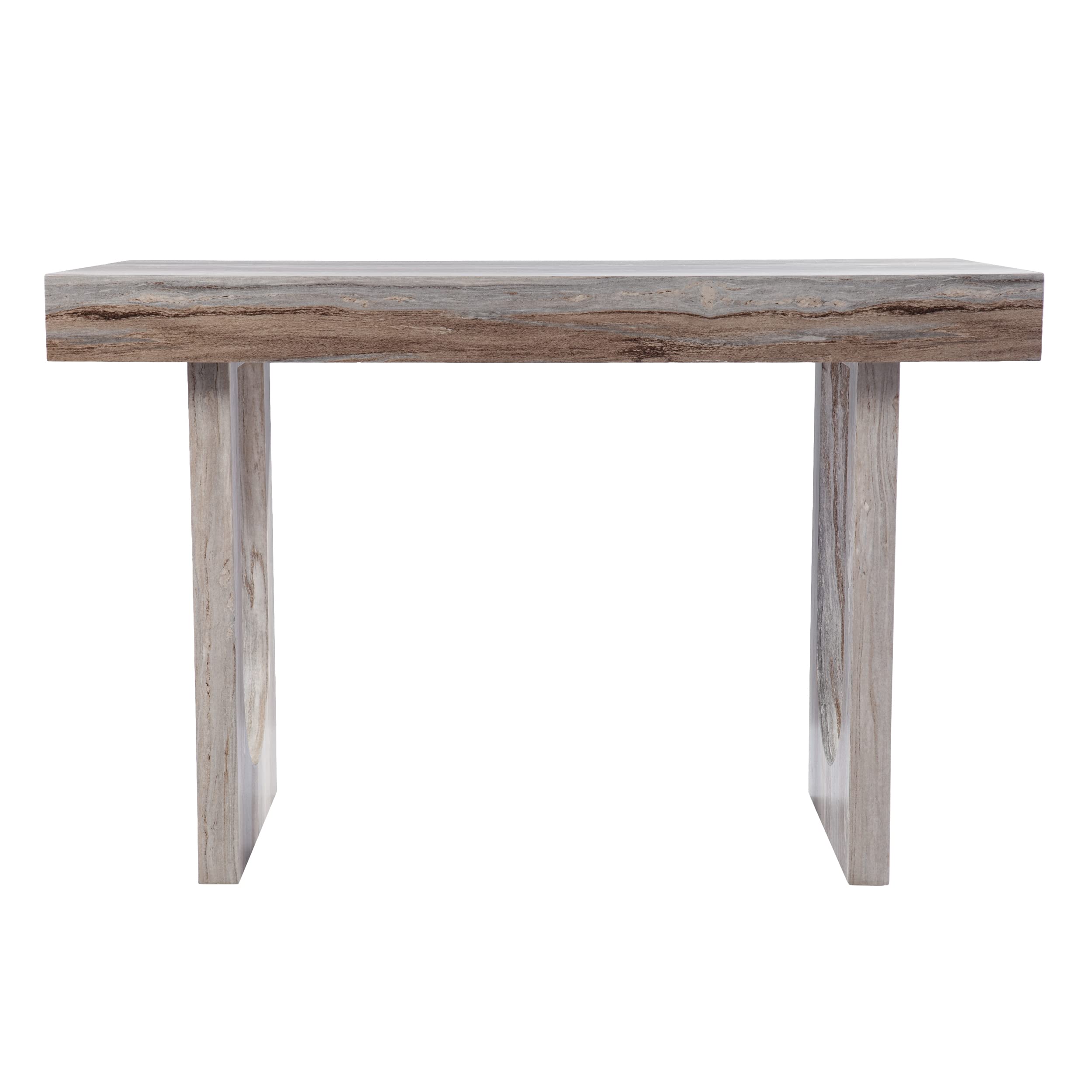 YLEOOB 45 inch Artificial Marble Table, Home Computer Table, Small Desk, Office Desk, Suitable for Living Room and Bedroom