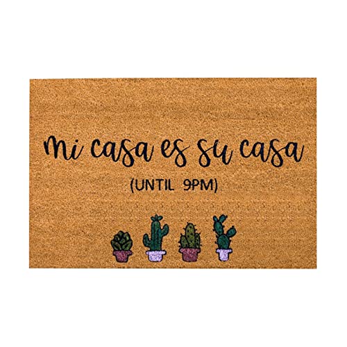 Indoor Mat All-Season Heavy Duty Durable Door Mat with Sayings Doormats Front Door Home Entrance Porch Mat Home DĂŠcor for Indoor, Outdoor, Entry, Patio 16" x24"