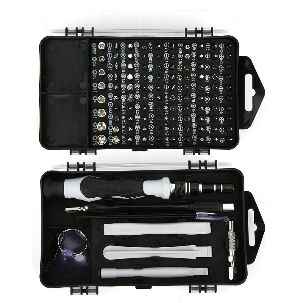 117-in-1 Multifunction Screwdriver Set with Storage Case - Repairing Screwdriver Set Mobile Phone Repair Tool Kit - Screwdriver Bit Kit for All Your Repair Needs
