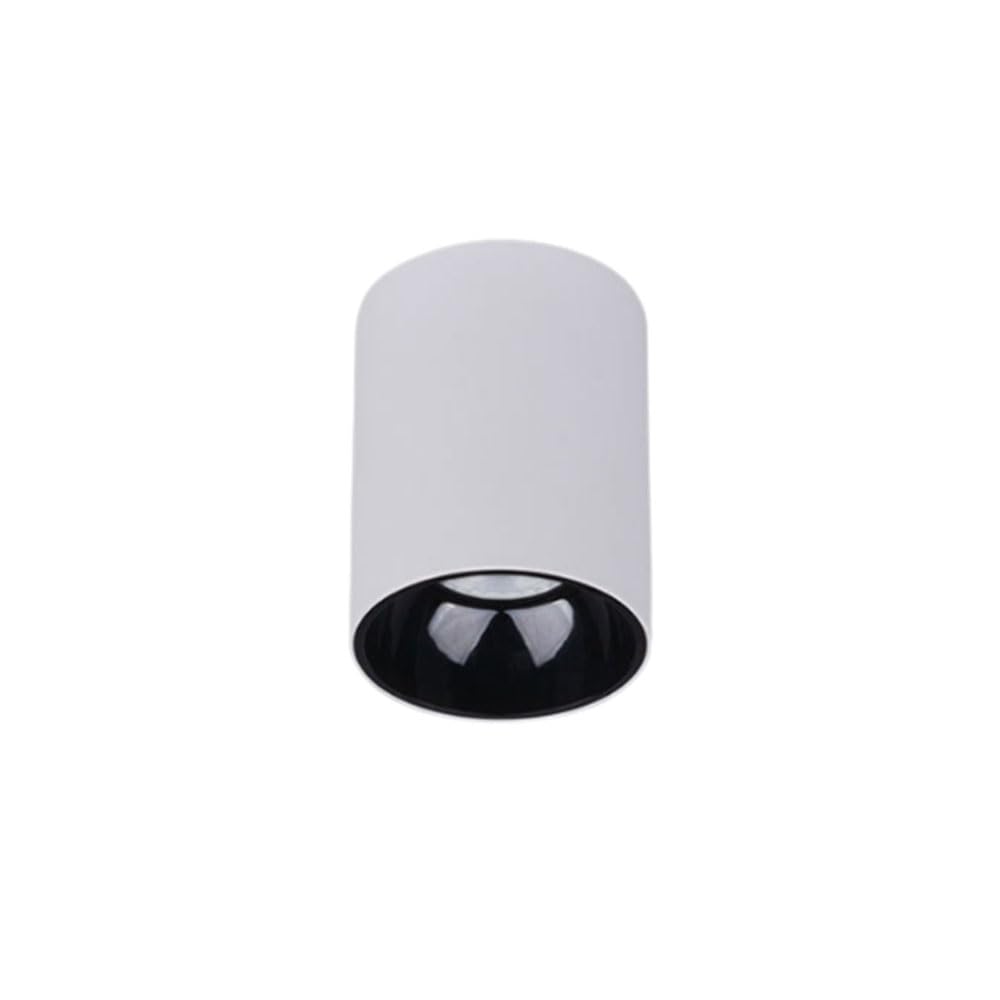 IOEDHW Anti-glare Ceiling Lamps Ultra-Thin Aluminum Metal Spotlight Indoor Decoration Surface Mounted Downlight Living Room Aisle Ceiling Spot Lamps Clothing Decor LED Ceiling Down Lighting Baffle Tri