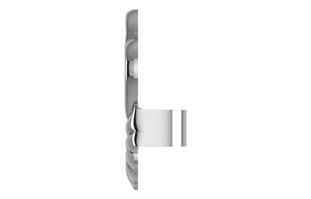 Semi-Polished Platinum 8mm Earring Jewelry Finding Component Stabilizer Friction Back Fine Jewelry For Women Gifts For Her
