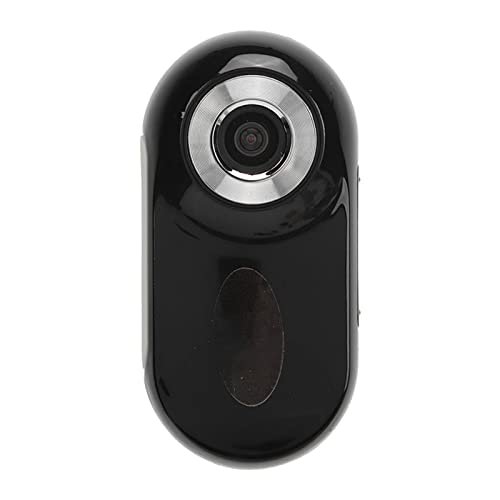 Airshi Body Camera, Rugged Sports Camera 1080P HD Outdoor Portable 30fps Image Clip Design for Hiking (Black)