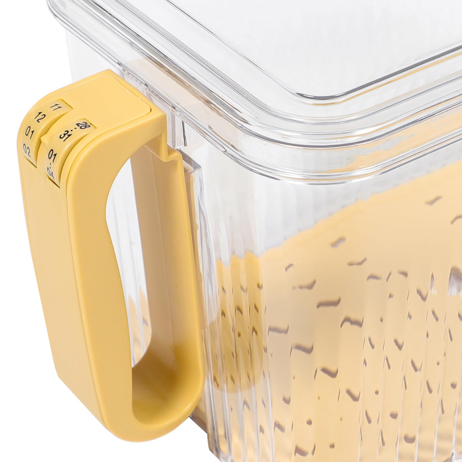 Box Food Containers Kitchen Fresh Container Fridge Toast Canister Toast Containers for Fridge Bread Storage Keeper Fridge Sealing Case Bread Holder Fruit Plastic Kitchen Supplies