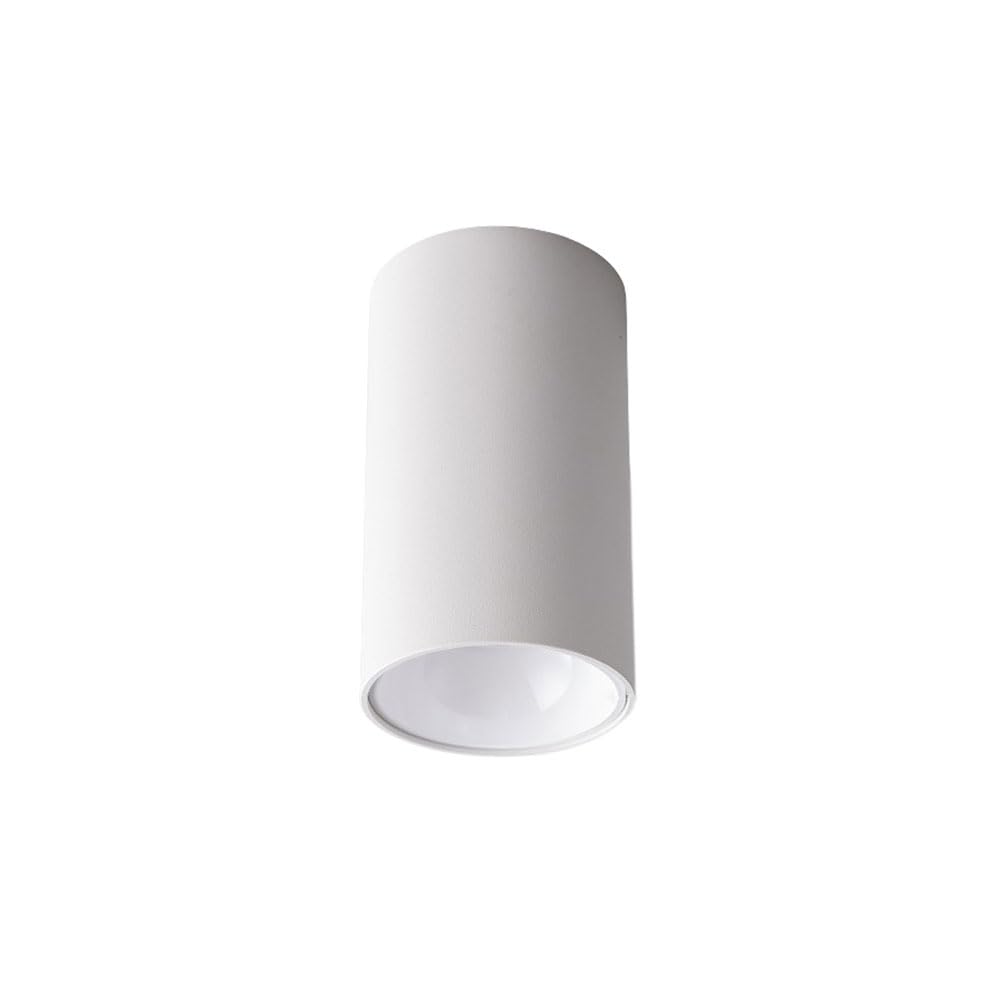 IOEDHW Nordic Cylinder Surface Mounted Spotlight Anti-Glare Ceiling Lamps Household Decoration LED Ceiling Spot Lamps Indoor Aluminum Downlight Energy Saving High Brightness Ceiling Down Lighting