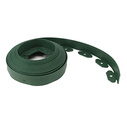 Landscape Edging Kit, Practical Durable No Dig Garden Edging Easy Deformation for Garden (5cm*5cm*10m)