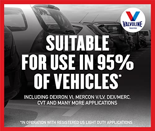 Valvoline MaxLife ATF Multi-Vehicle Full Synthetic Automatic Transmission Fluid 1 QT (Pack of 2)