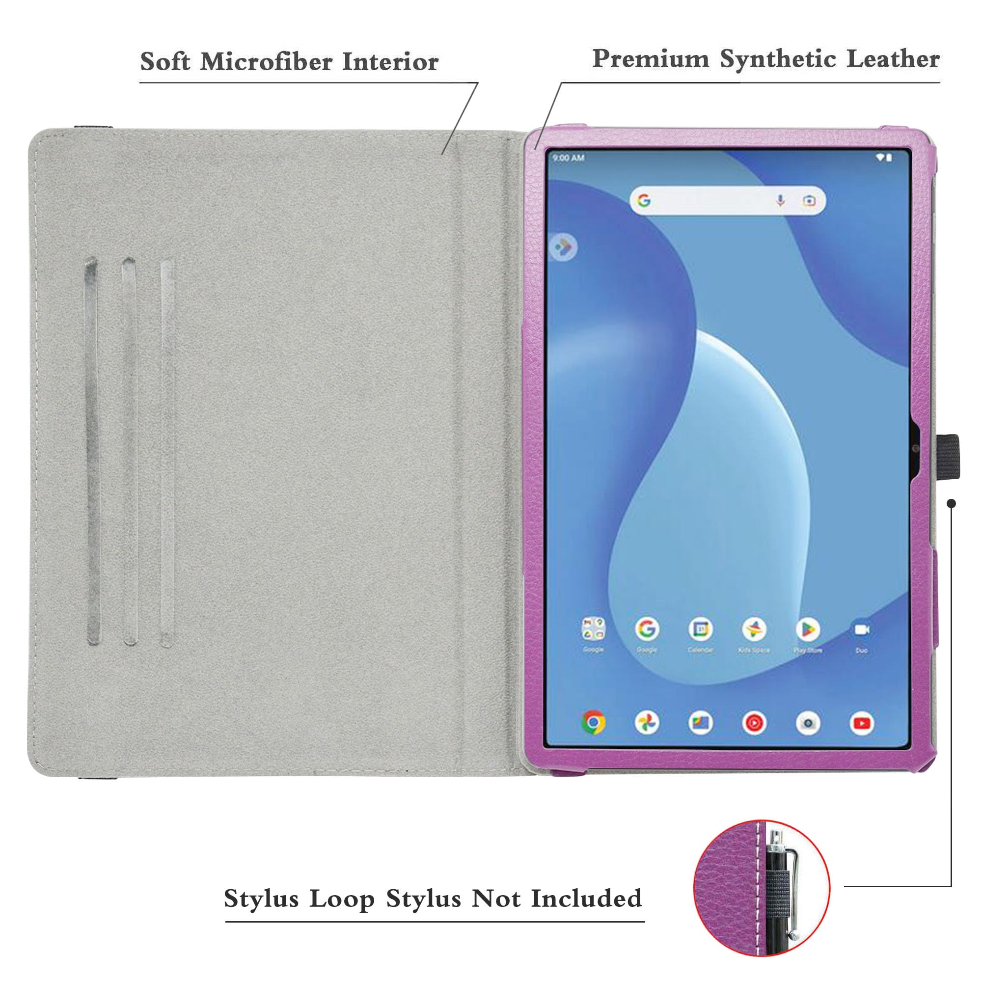Bige for Onn 11 Tablet Pro 2023 Rotating Case,360 Degree Rotary Stand with Cute Pattern Cover for Onn 11 inch Tablet Pro 2023(2023 Model:100110027) Tablets,Purple