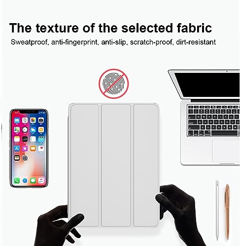 Tablet Case Cover Case Compatible with Samsung Galaxy Tab A8 10.5(X200/X205 Case with Pencil Holder Smart Cover Protective Case Cover Shockproof Cover with Clear TPU Back Shell Case for Tablet (Colo