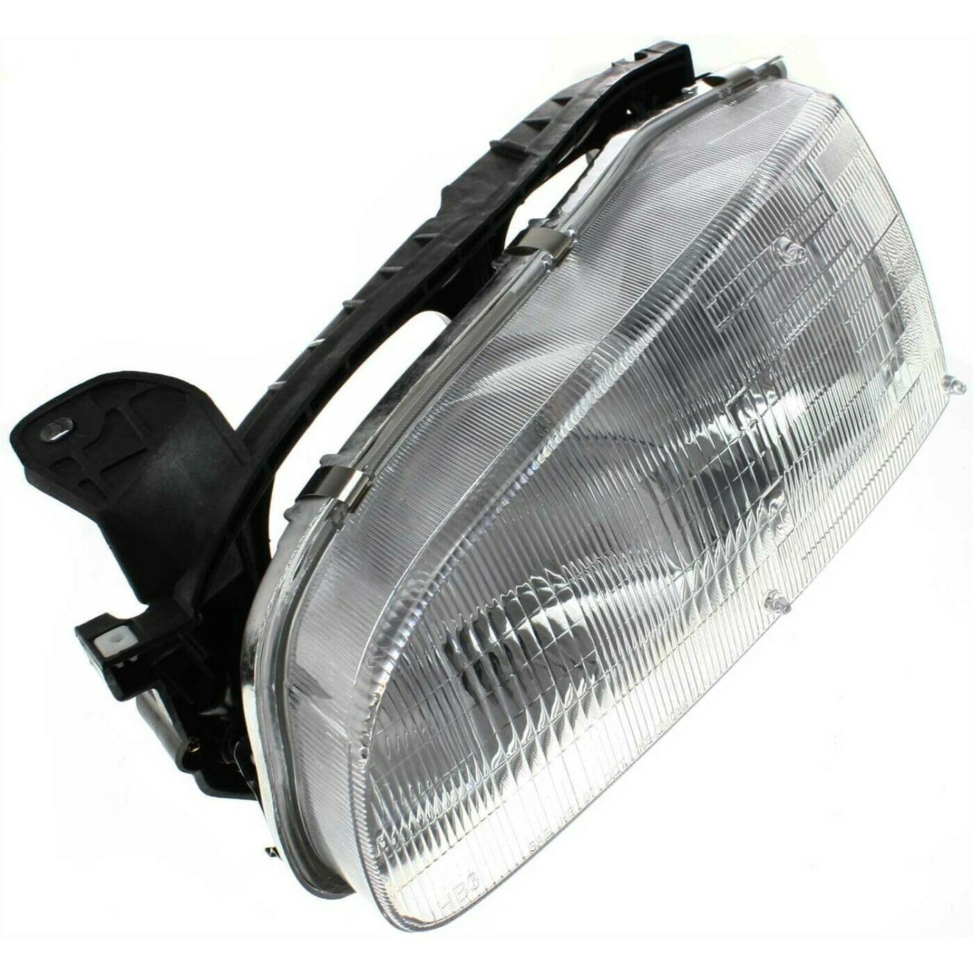 ZONEEAKO 2pcs Headlight Halogen Bulb Left Right Side Clear Lens Headlamp with Bulb for Geo for Prizm Base/LSI 93-97 (2) Headlights 94852389 10818620