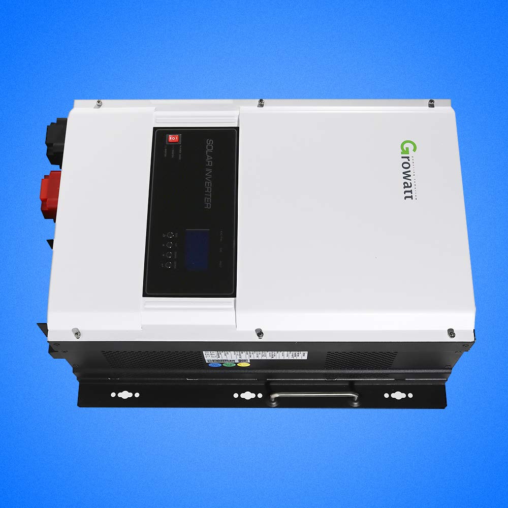 Wave Power Inverter Solar Inverter Charger 48V 6000W 120/240V Split Phase Solar Inverter Built-in 80A MPPT Solar Charge Controller