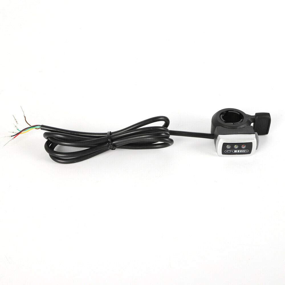 HENHAIY 24V Electric Bike Drive Motor Kit, Electric Bike Conversion Kit Thumb Kit, Mountain E-Bike Conversion Thumb Kit, DIY Electric Bicycle for Hub Diameter Less Than 36MM
