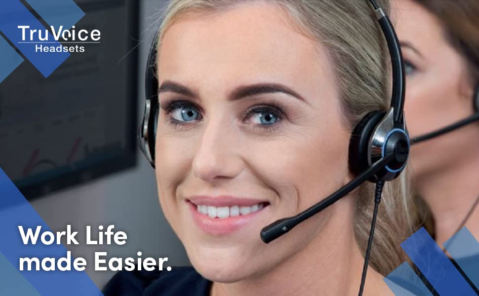 Deluxe USB Headset Training Solution (Includes 2 x TruVoice HD-550 Headset with Noise Canceling Microphone, USB Cable and Training Y Cable)