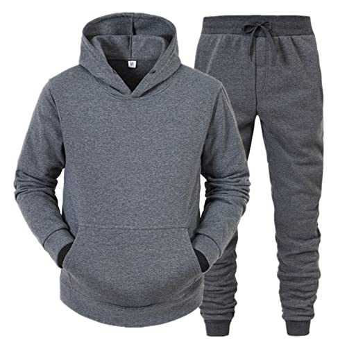 Men's Tracksuits 2 Piece, Men's Casual Tracksuits Long Sleeve Jogging Suits Sweatsuit Sets Track Jackets and Pants 2 Piece Outfit A8231