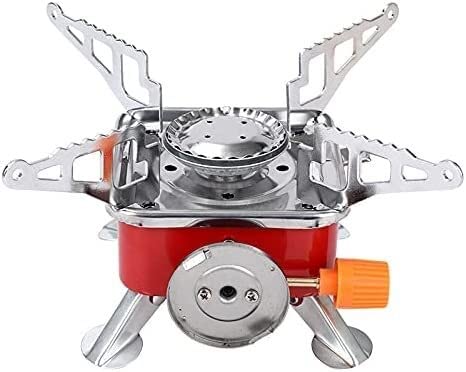 Grill Small Square Stove Portable Gas BBQ Grill For Backpacking Hiking