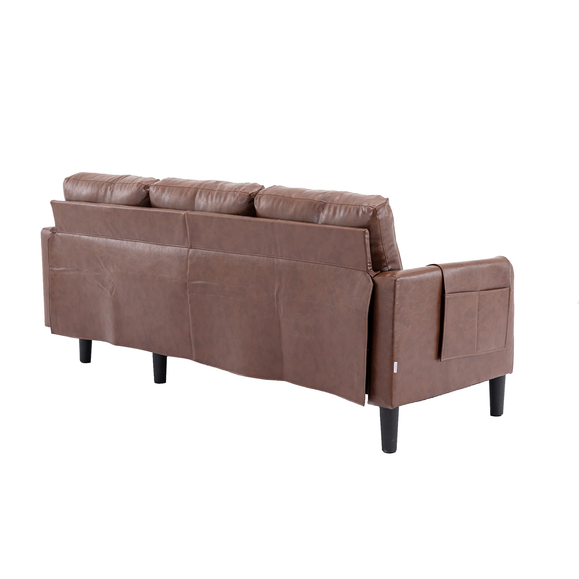 Eafurn 3 Seater Sectional Sofa with Chaise Lounge and Storage,L Shaped Convertible Couch Pull Out Bed,Comfy Velvet Upholstery Corner Sofa & Couches Button Tufted Living Room Furniture Sets