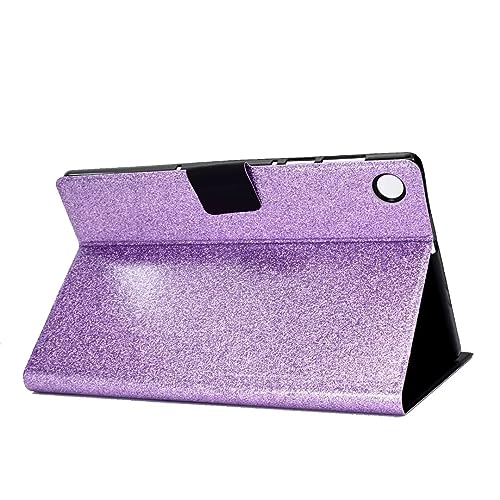 Compatible with/Replacement for Tablet PC Samsung Galaxy Tab A8 10.5 inch 2021 SM-X200/X205/X207 PU Leather Flip Cover Stand Wallet Case XXSF (Purple)