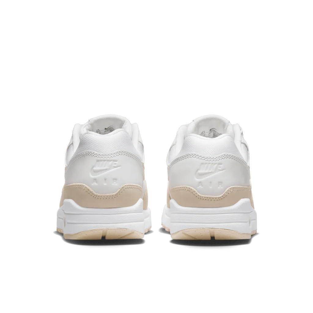 Nike Women's Air Max 1 PRM ESS White/Sanddrift-Phantom (FB5060 100) - 8