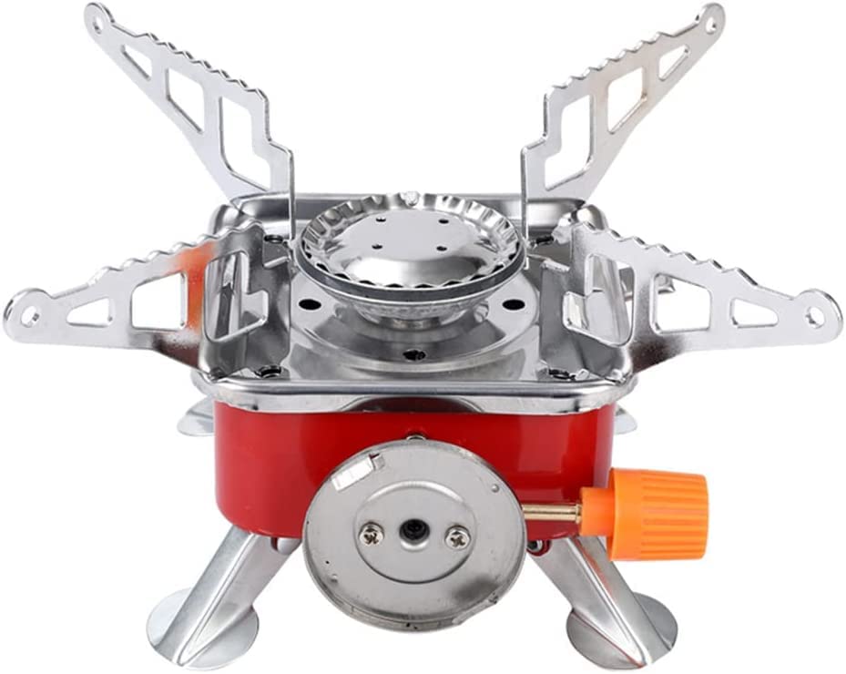Grill Small Square Stove Portable Gas BBQ Grill For Backpacking Hiking