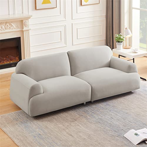 sgzyl Oversize Deep Seat Sofa Loveseat Couch Couch with Hardwood Frame Comfy Sofa with Metal Leg