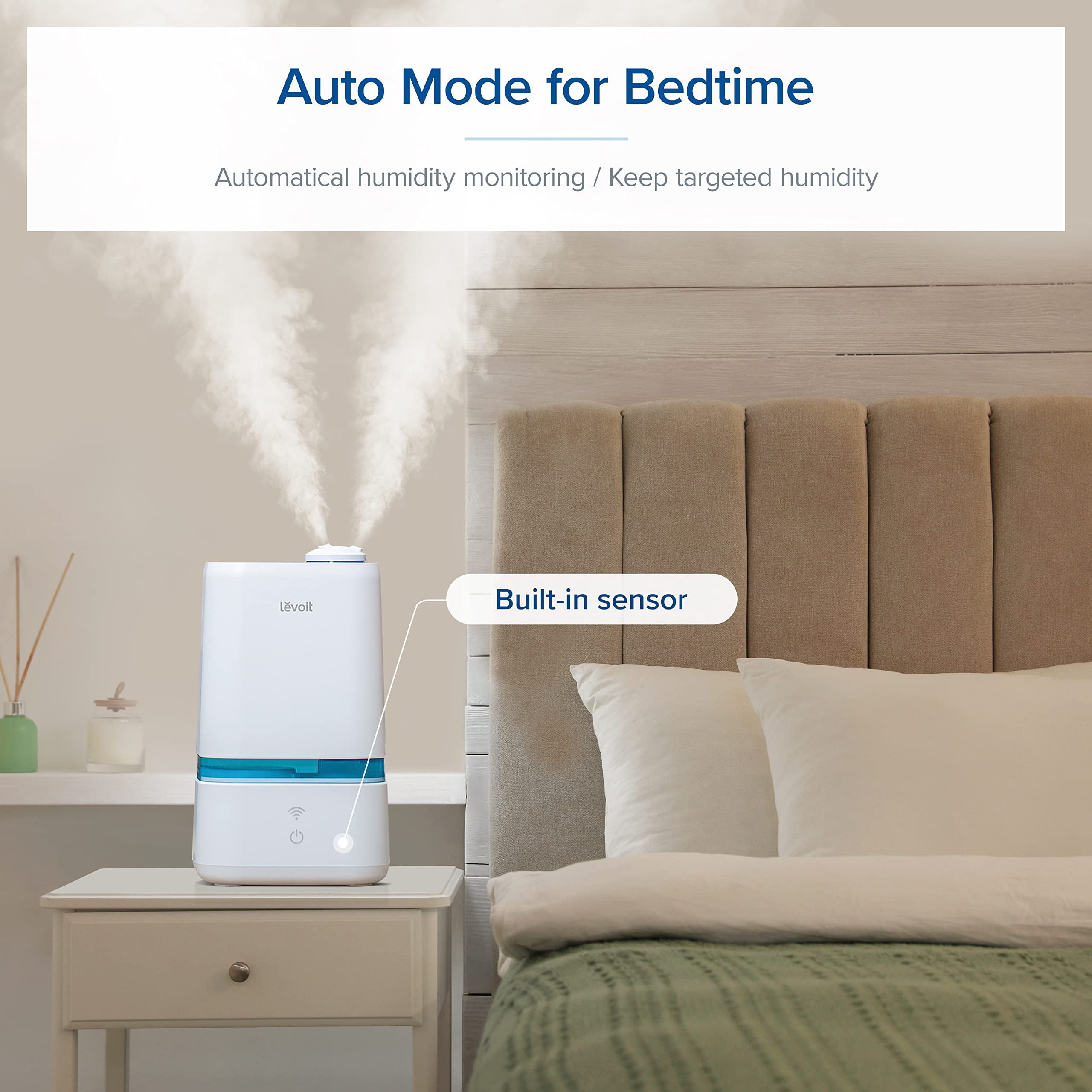 LEVOIT Smart Humidifiers for Home and Bedroom (Dual 200S) + (Classic 200S)