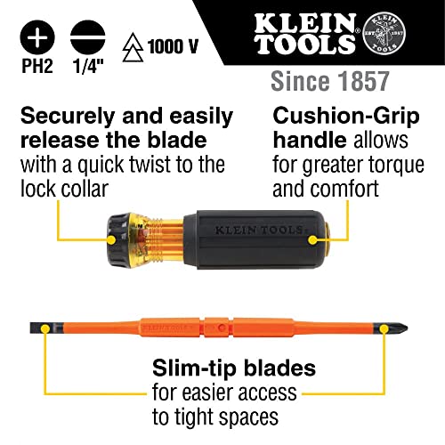 Klein Tools Insulated Screwdriver Set (32293) and Mini Ratchet Set (65200)