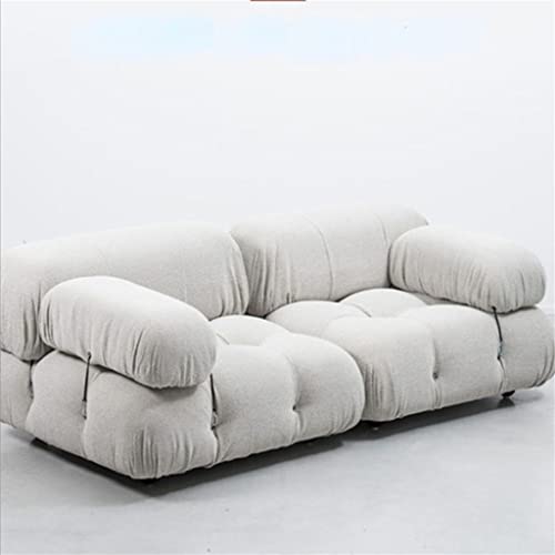 sgzyl Tofu Block Sofa Furniture Lambswool Simple Cream Style Fabric Modular Sofa Sofa