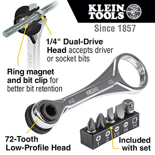 Klein Tools Insulated Screwdriver Set (32293) and Mini Ratchet Set (65200)
