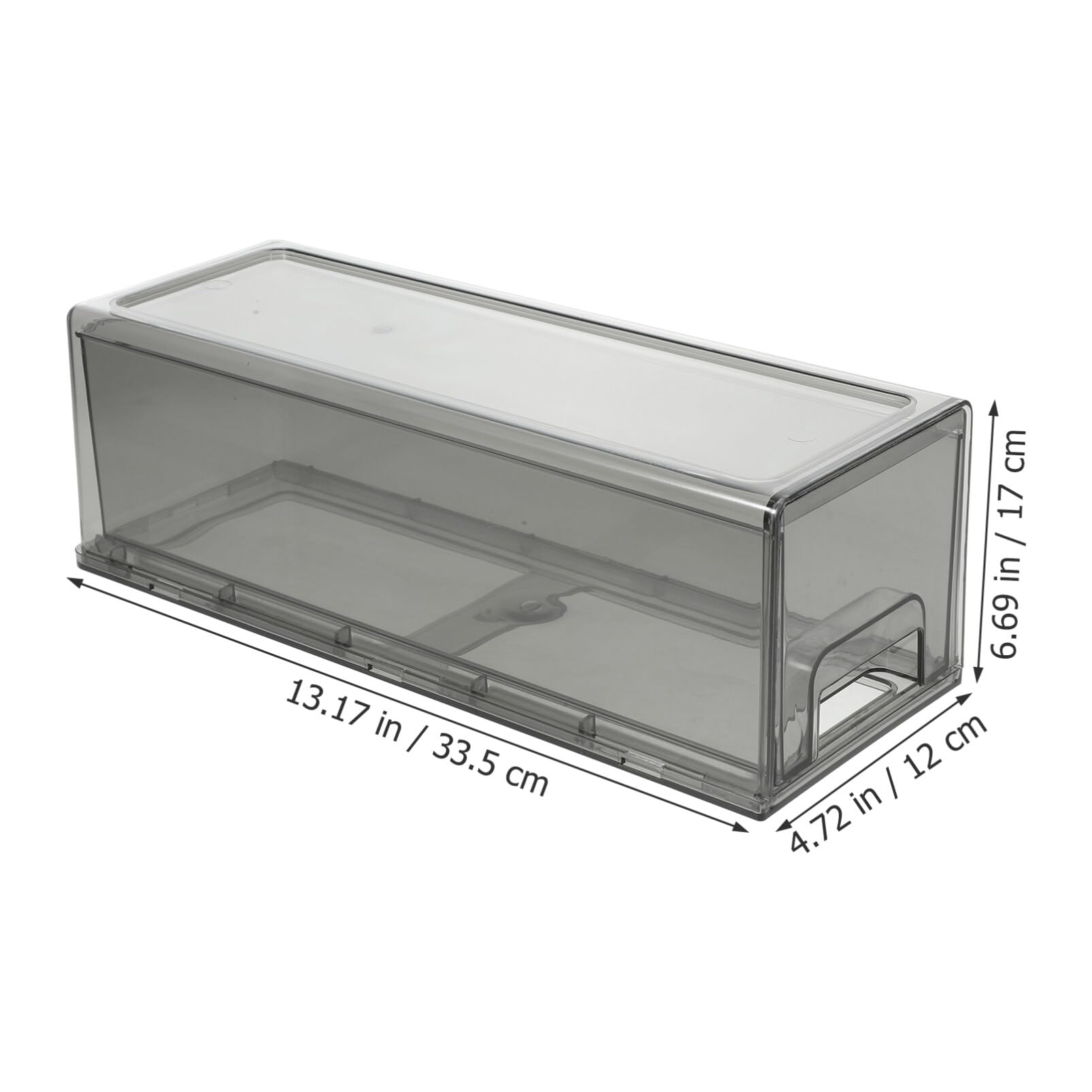 Kichvoe plastic storage drawers plastic containers plastic drawers fridge storage containers fruit container vegetable container fridge drawers pull out pp Storage Box refrigerator