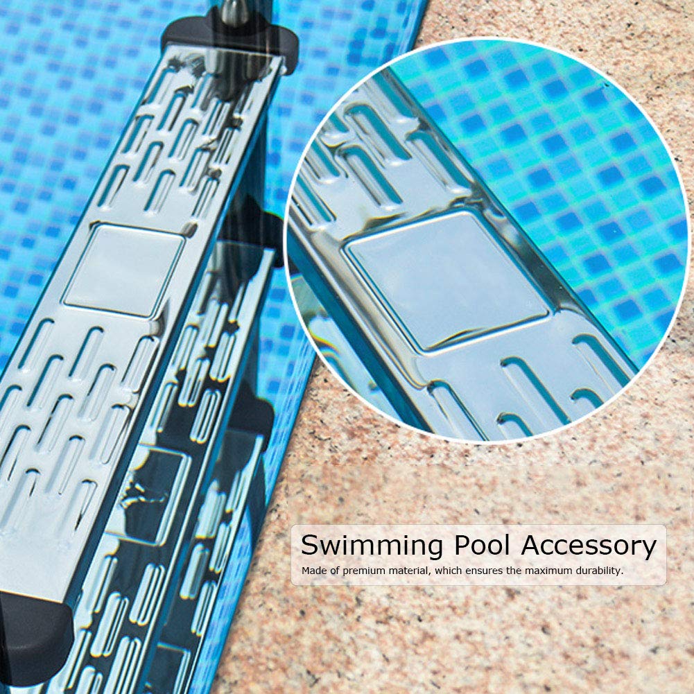 Haofy Swimming Pool Ladder Pedal, Stainless Steel Pool Ladder Steps Replacement for Swimming Pool