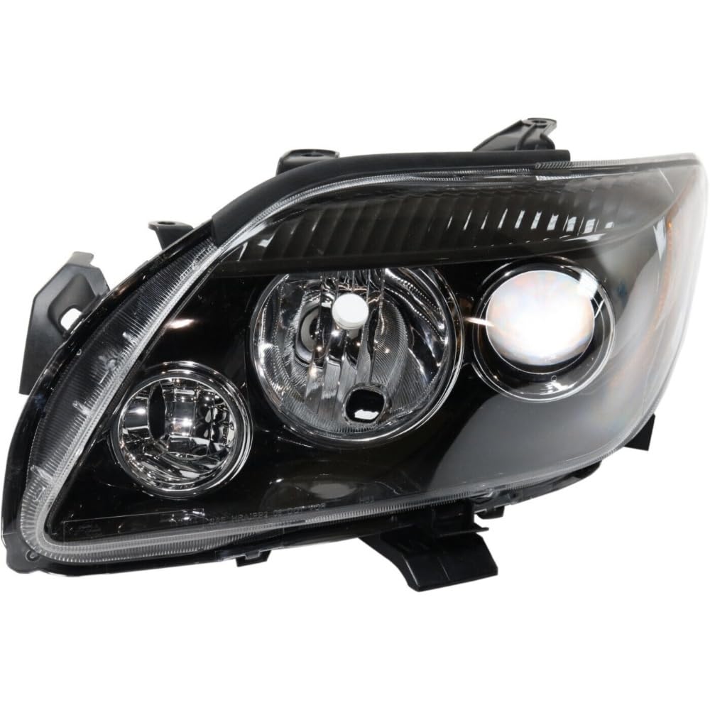 AotiByChe Headlight Halogen Left Side Clear Lens with Seal and Socket Covers 8117021190 SC2518104 14459403