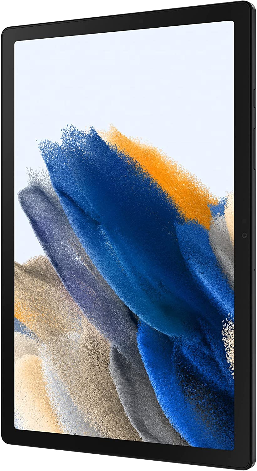 SAMSUNG Galaxy Tab A8 10.5” Inch 128 GB+128GB SD Card Wi-Fi Android 11 Touchscreen International Tablet with Hard Back Tri-Fold Stand Cover Case Accessories