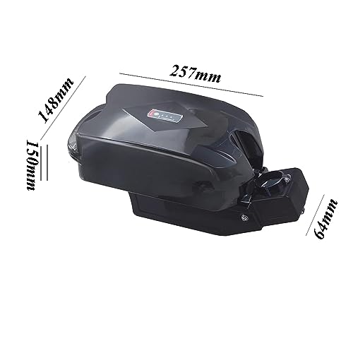 HJGHY 36 Volt E-Bike Pedelec Battery 36V 18Ah 20.3Ah Lithium Ion Electric Bike Battery Pack Replacement Battery Frog Shape Battery with BMS,36v,18Ah