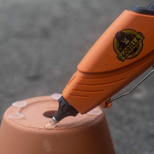 Gorilla Dual Temp Mini Hot Glue Gun Kit with 30 Hot Glue Sticks