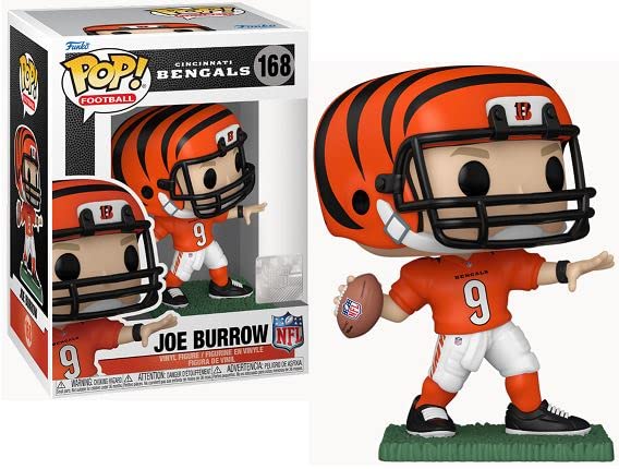 Ja'Marr Chase/Joe Burrow (Cincinnati Bengals) NFL Funko Pop! Combo (2)