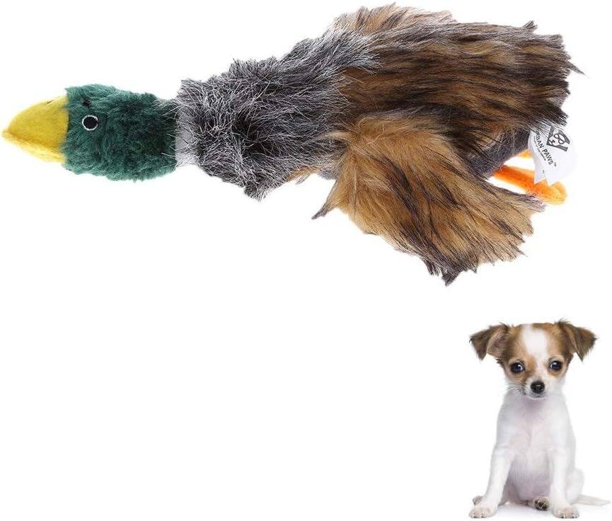 Puppy Dog Plush Chewing Toy Pet Sound er Honking Duck Chew Toy Comfortable and Environmentally Attractive Processed