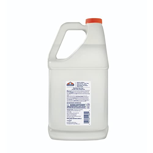 Elmer's Liquid School Glue, Clear, Washable, 1 Gallon - Great for Making Slime