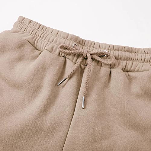 Sweatpants for Women Cinch Bottom Drawstring Elastic Waist Pants Sporty Gym Athletic Yoga Joggers Lounge Trousers with Pockets