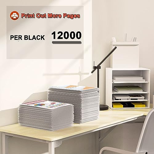 658A Black Toner Cartridge (with Chip), W2000A High Capacity Toner Cartridge, Compatible Replacement LJ Enterprise M751n M751 M751dn Printer.(1 Pack /Black)