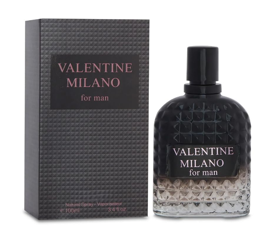 Valentine Milano For men EAU DE TOILETTE Spray - 3.4oz / 100ml Toilette