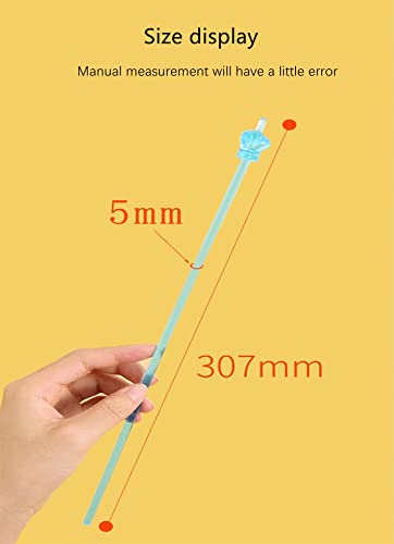 10PCS Children Finger Reading Stick Point Reading Pen Kindergarten Student Teacher Teaching Reading Picture Book Finger Shape Mini Pointer Stick (10 Colors)