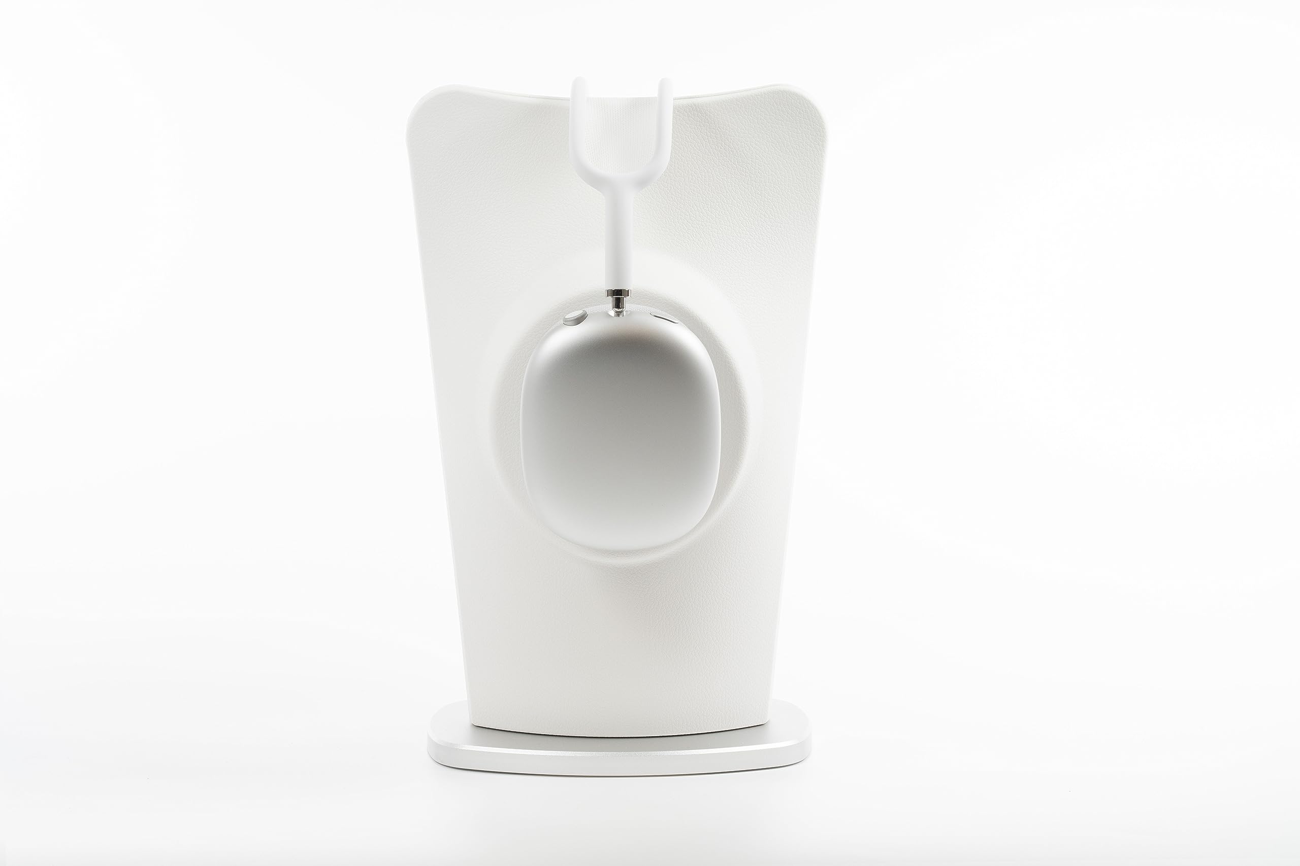 Delta stand.Headphone Stand.Quality Materials.White.