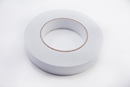 AJ Sign World Best 1" Ultra-Thin Permanent Double-Sided Tape for Arts, Crafts, Photography, Scrapbooking, Tear-by-Hand, Paper Backing (1-Inch by 164-Feet/55 Yards)