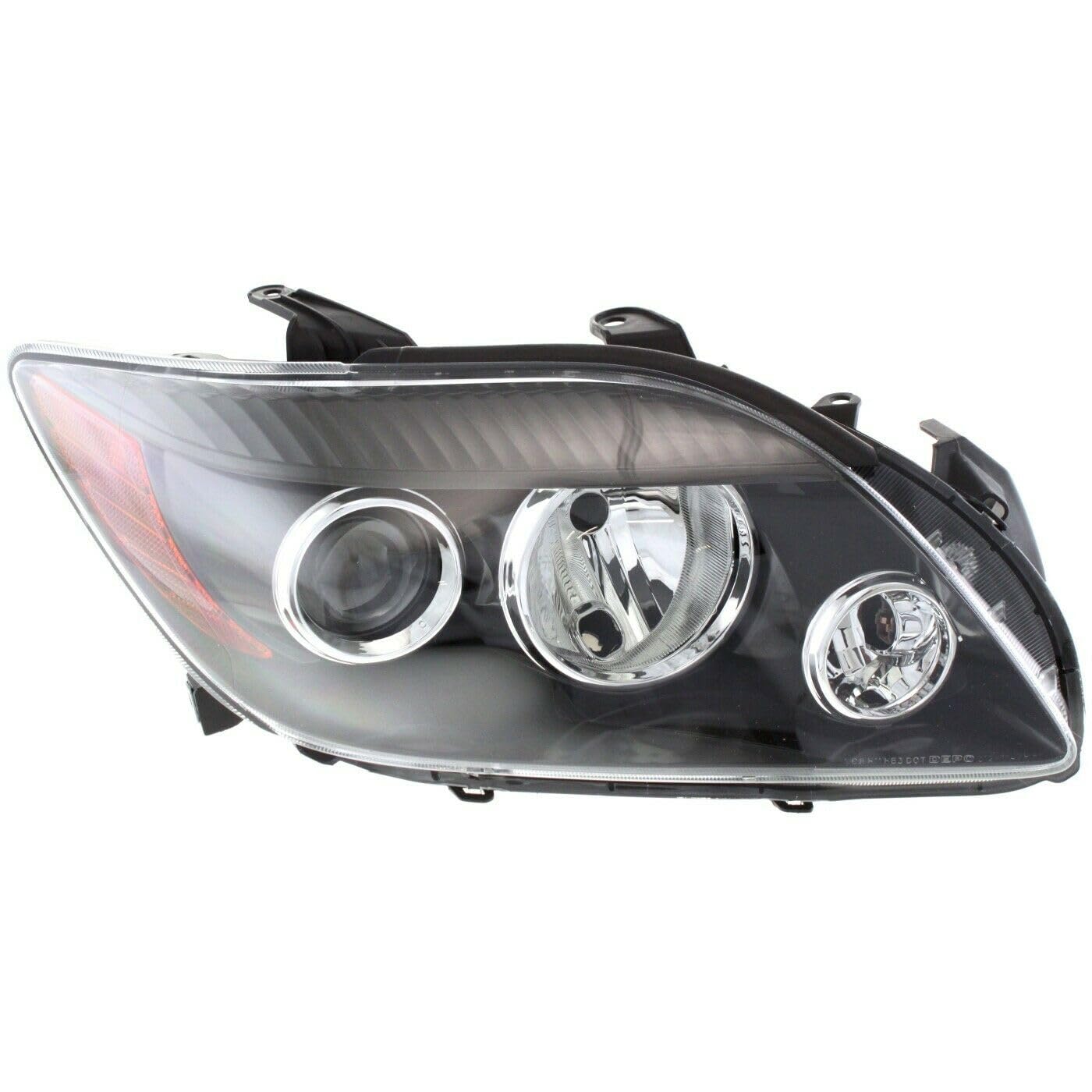 LABARAIN 2pcs Headlight Halogen Bulb Left Right Side Clear Lens with Seal and Socket Covers 8117021190 SC2519104 14894232