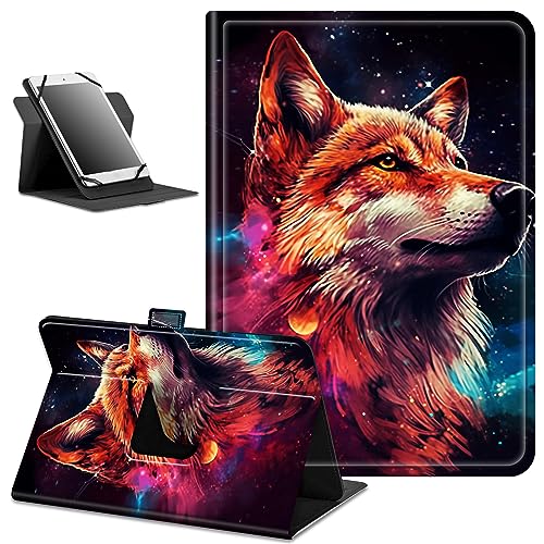 for TCL Tab Pro 5G Case/TCL TABMAX 10.4 Case Dluggs 360 Degree Rotating Smart Protective Stand Cover for 10.36" TCL Tab Pro 5G TCL-9198S/TCL TABMAX 10.4 9296Q,Astral Wolf