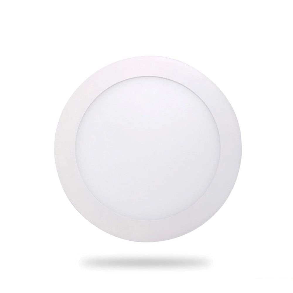 AIKUZ Ultra-Slim Round LED Ceiling Spotlight 3W/6W/9W/15W 3 4 6-inch Flat Panel Light Embedded Integrated LED Panel Light Panel Light for Kitchen Staircase Etc Indoor Lighting Ultra Slim (Color : Col