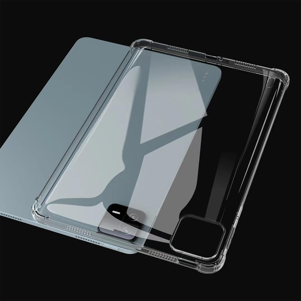 Xiedeai Case for Xiaomi Pad 6 - Shockproof Drop Soft Clear TPU Protective Shell Cover Case for Xiaomi Pad 6/Xiaomi Pad 6 Pro 11 inch Tablet 2023