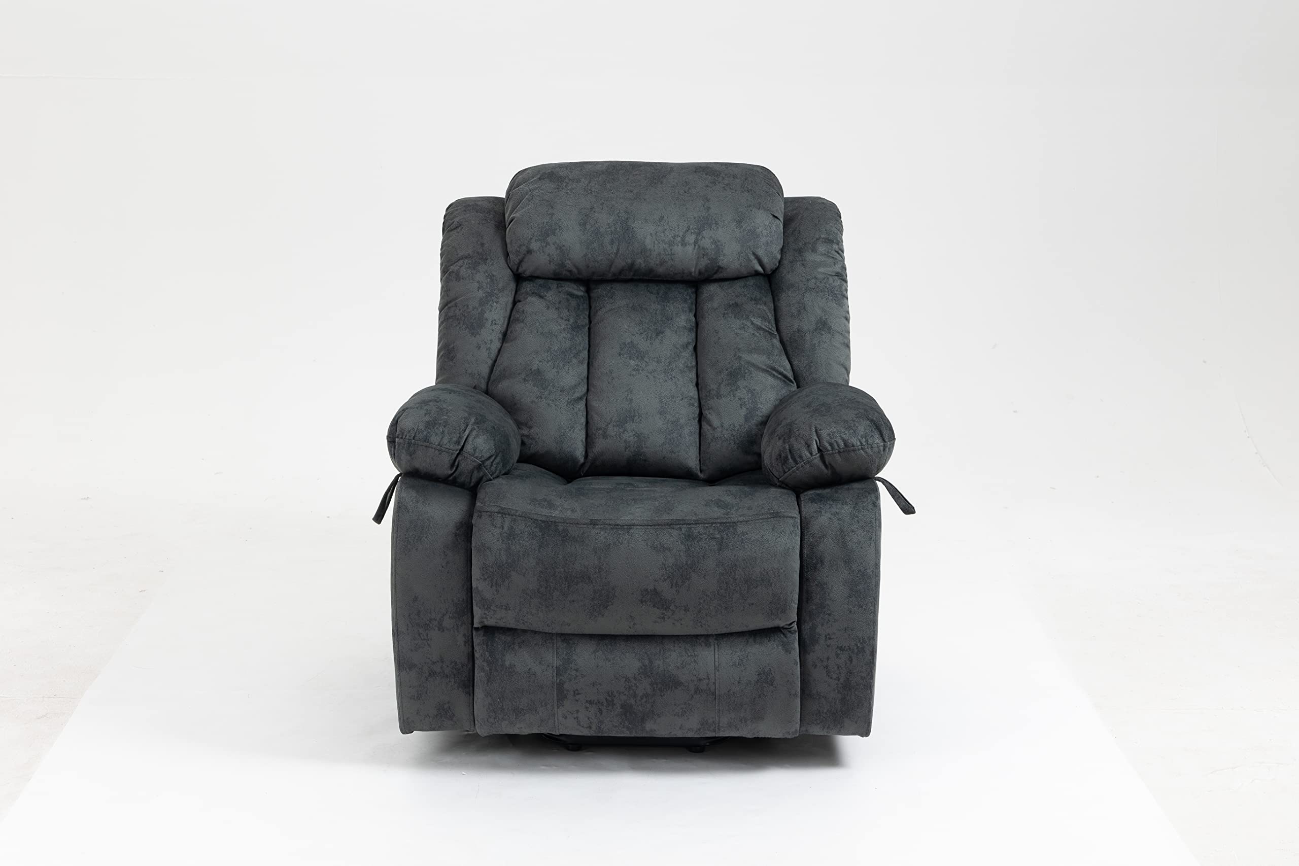 KoiHome 33.5" Electric Power Lift Recliner Chair Sofa with Massage Heating Function for Elderly, Side Pockets, Remote Control, 3 Positions, High-Tech Lift Relax Chair for Living Room, Blue