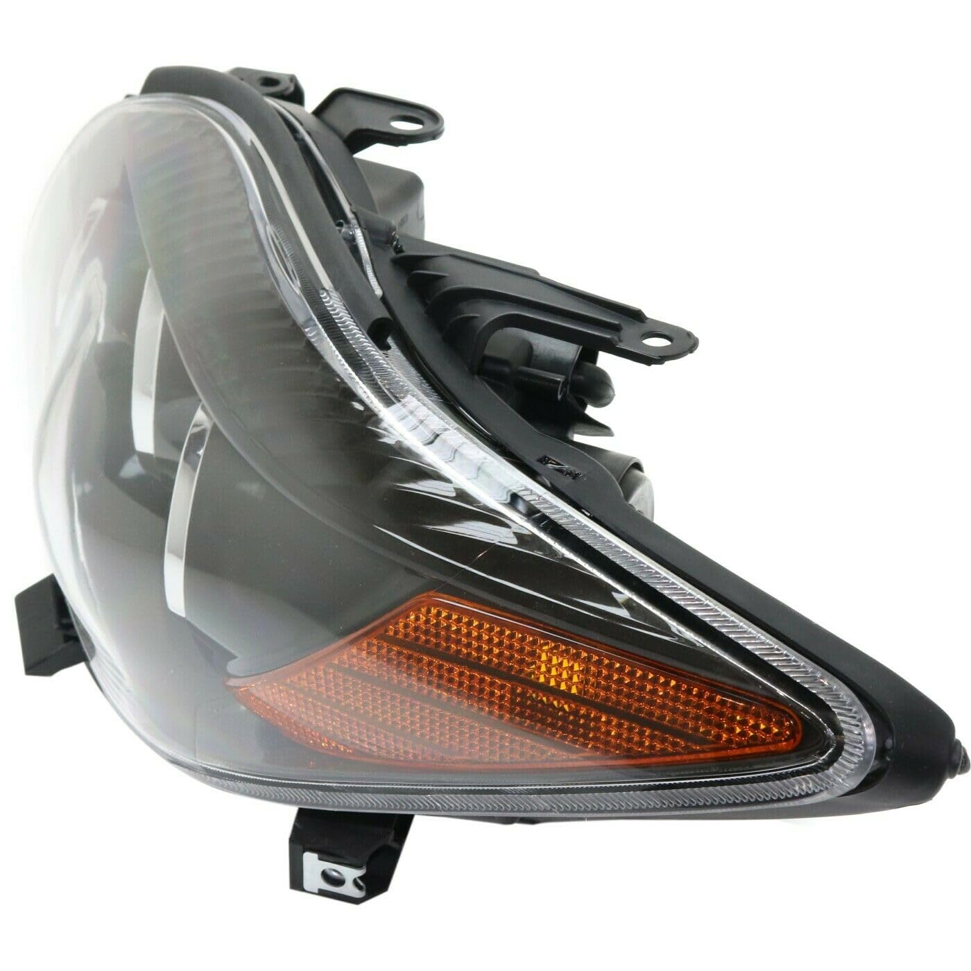 LABARAIN 2pcs Headlight Halogen Bulb Left Right Side Clear Lens with Seal and Socket Covers 8117021190 SC2519104 14894232