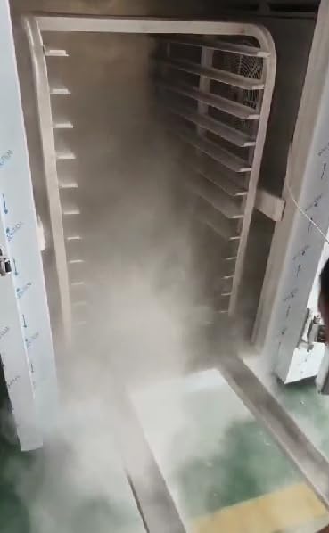 Kolice Commercial Heavy Duty 15 Trays Shock Freezing Blast Chiller & Freezer Included Trolley Cart, Chest Freezer, Restaurant Blast Freezer-Lowest temperature -40°F(-40°C)